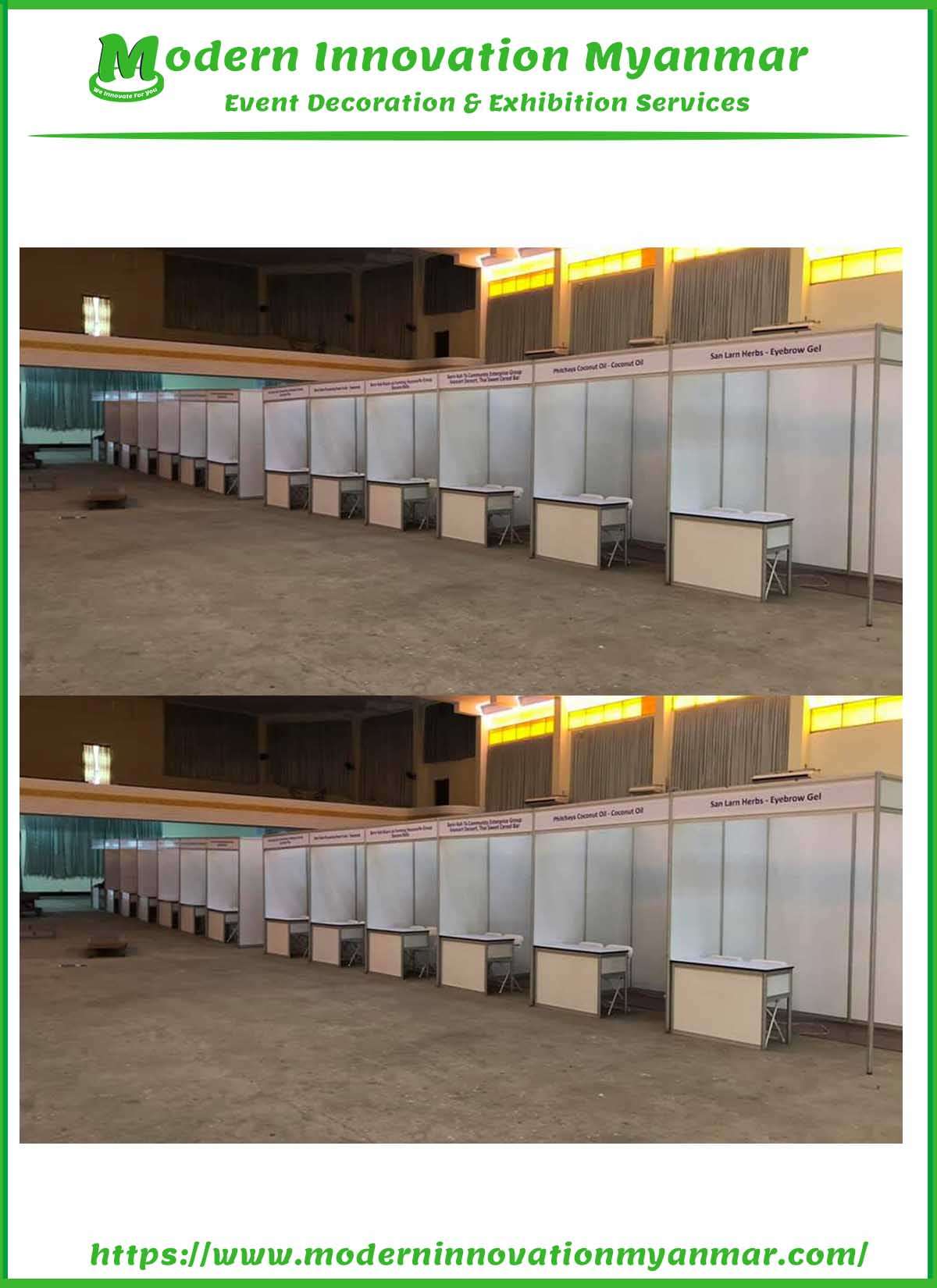 Booth - Modern Innovation Myanmar Event Ltd