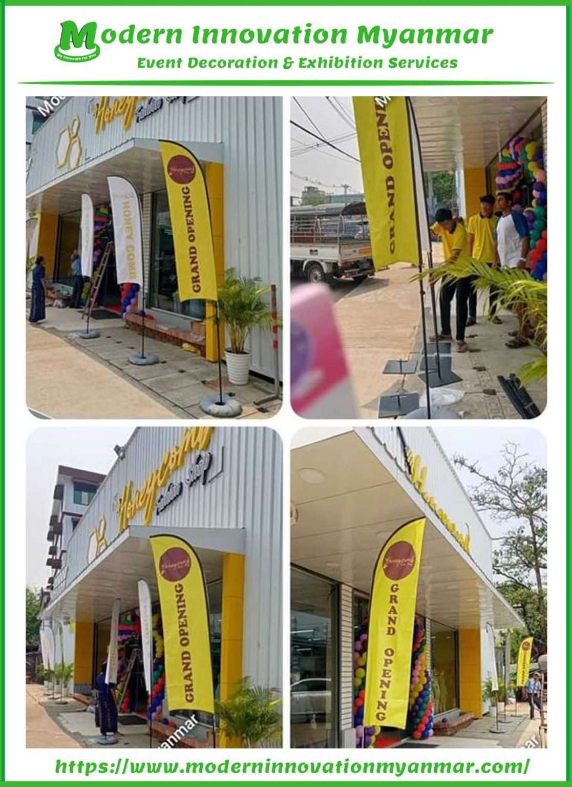 Backdrop, Spin Wheel, Banner, Promotional Counter, Event Decoration ...