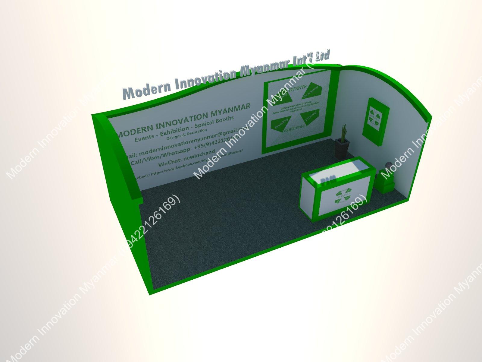 Professional Myanmar Booth Builder, Professional Booth Designer, Booth ...